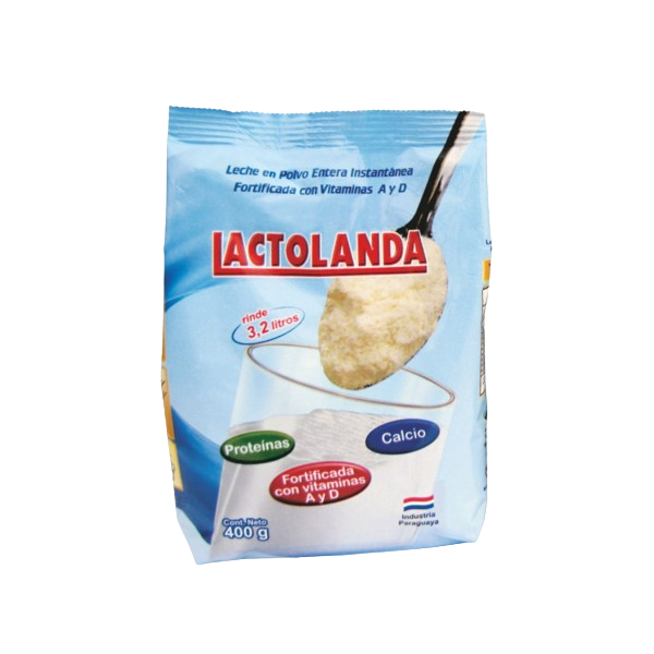 Lactolanda Leche en Polvo Entera 400gr
