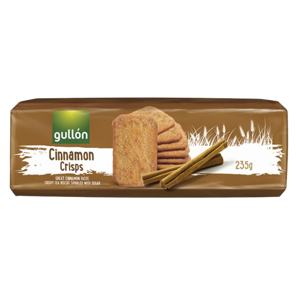Gullon Galletita Cinnamon Crisps 235gr